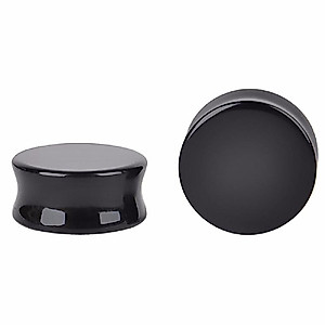 Kokoma Opalite Moonstone Ear Plugs (Plug gauge=25mm(1"))