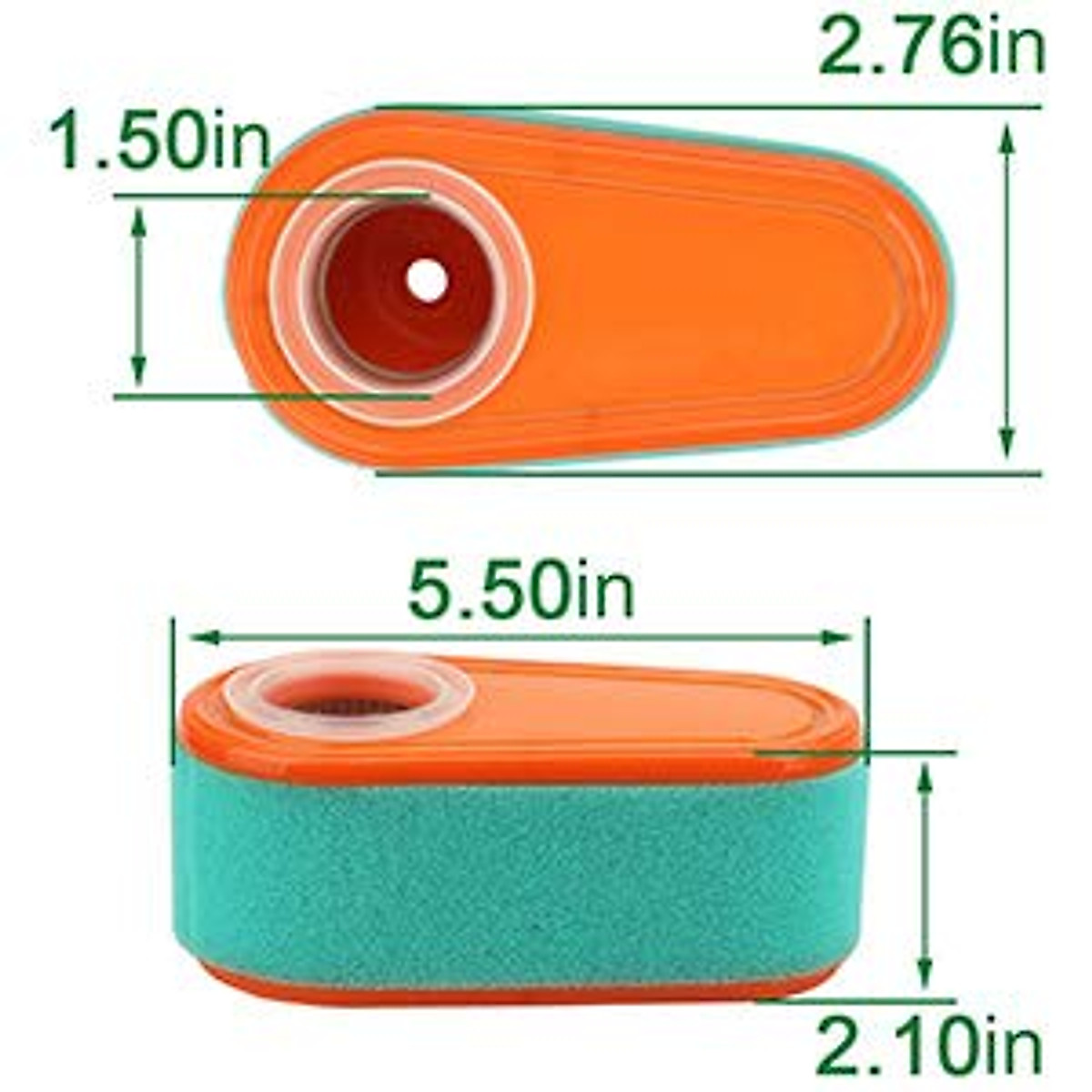 Yermax 795066 Air Filter Maintenance Kit for 796254 5419 775EX Professional Series Engines