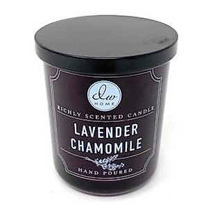 DW Home RICHLY Scented Candle Lavender Chamomile Hand Poured 4 Ounces