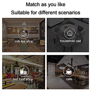 Round Dining Table Set With 4 Chair,Small Office Conference Room Tables And Chairs,Round Tables Conference,Space-Saving,Modern Leisur Dining Room Furniture For Kitchen Lounge Living Room ( Size : B6 )