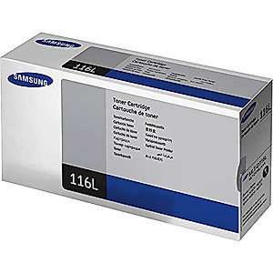 Samsung SU828A MLT-D116L High Yield Toner Cartridge, Black, Pack of 1