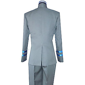 Miohaoil Katekyo Hitman Reborn Kokuyo Junior High Gang Male School Uniform Cosplay Costume (Male XS)