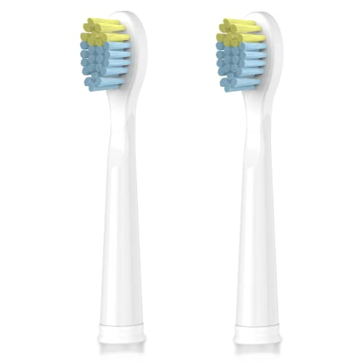 Dada-Tech Kids Electric Toothbrush Replacement Heads for KE9 (Shiba Inu Dog) - White - Pack of 2