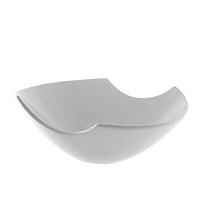 10 Strawberry Street Whittier 11.75"/48 Oz Samurai Bowl, White