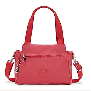 Kipling Elysia Shoulder Bag Natural Coral