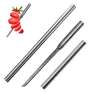 Neiiewe Fruit Knifes - Multipurpose Outdoor Portable Fruit Knife with Sheath, Cuchillo Para Frutas - Portátil Para Exteriores Con Funda, Mini Stick Knife One Fruit Knife Japanese (1 Pcs)