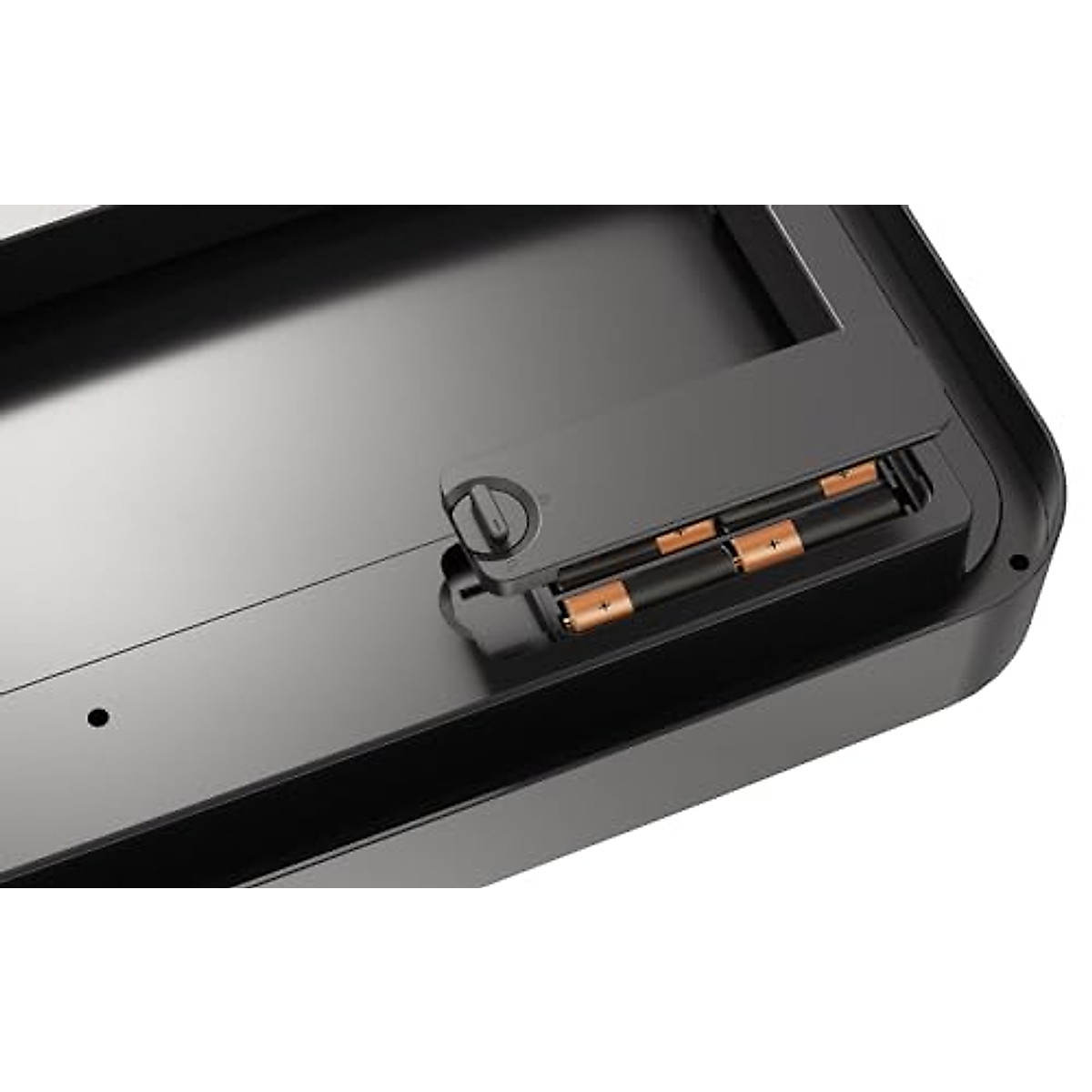 SPABOY 13.2 Gallon Trash Can, Plastic Motion Sensor Kitchen Trash Can, Black, KYH-003