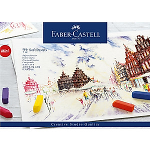 Faber-Castel FC128272 Creative Studio Soft Pastel Crayons (72 Pack), Assorted