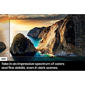 SAMSUNG 50-Inch Class DU7200B (2024) Crystal UHD 4K Smart Tizen TV PurColor | WiFi | Motion Xcelerator | Q-Symphony | Works with Bixby/Alexa/Google Assistant UN50DU7200BXZA (Renewed)