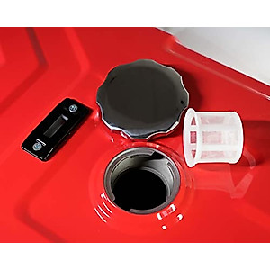 JMCHstore 7 Gallon Metal Generator Gas Fuel Tank Replacement For Predator 6500W 8HP 13HP 420cc, Champion Gasoline Generator Parts Generac, Briggs & Stratton Honda GX390 Generator