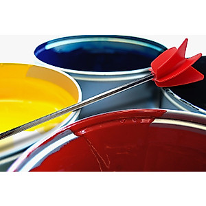 Veltec Helix Paint Mixer, Resin Mixer, Epoxy Mixer and Viscous Liquids with Drill Attachment for 1 Gallon