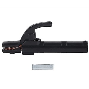Welding Electrode Holder, Leakage Prevention Welder Clamp Tool, 300A Copper Rod Electric Welding Holder for Shipyards and Mining