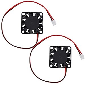 GDSTIME 2 Pack 25mm 5V Fan - Mini 25x25x7mm 2-Pin Brushless DC Cooling Fans for Aroma Diffuser Projector Incubator
