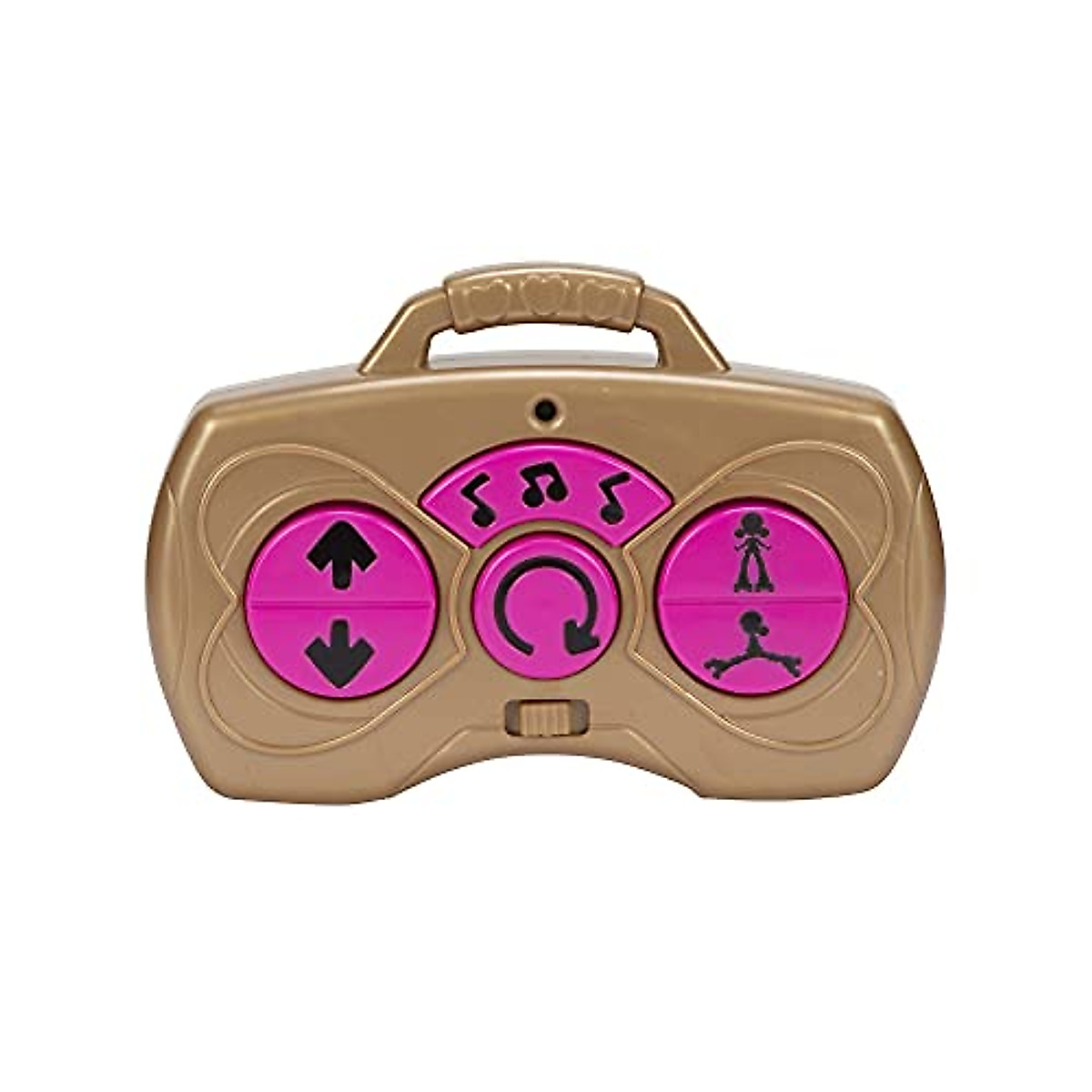 JAKKS Pacific Rock N Rollerskate Doll Rainbow Riley Light Up Remote Control Rollerskating Doll - Plays Music and Skates!, 10" H