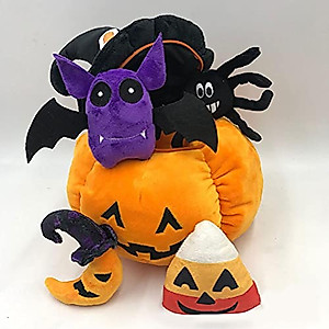 Halloween Pumpkin Plush Pillow Halloween Plush Pillow Toys Pumpkin Halloween Playset Halloween Pumpkin Pillow Decor for Home Halloween Party Decor(#1)