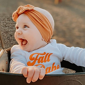 UeeSum Baby Girl Nylon Headbands with Bows Newborn Infant Toddler Headwrap Hair Accessories