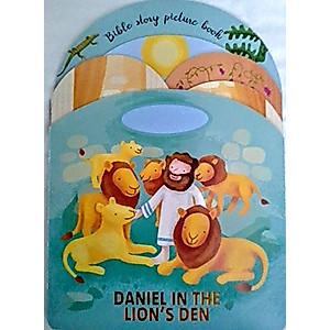 Greenbrier International Bible Story Picture Books: Story of Daniel, Moses, Jonah & Noahs Ark Board Books - Set of 4