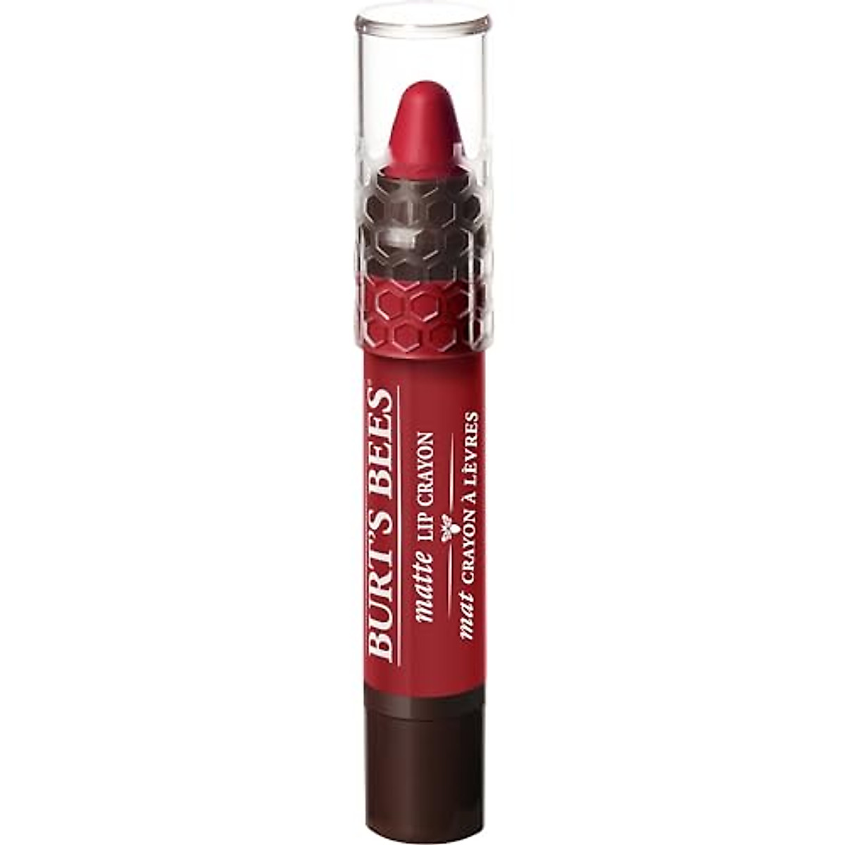 Burt's Bees 100% Natural Origin Moisturizing Matte Lip Crayon, Redwood Forest - 1 Crayon