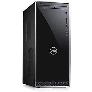 Dell Inspiron 3671 Desktop Computer, Intel Hexa-Core i5-9400, 16GB DDR4 RAM, 512GB PCIe SSD + 1TB HDD, WiFi, Bluetooth 4.0, VGA, HDMI, Black, Windows 10 Home