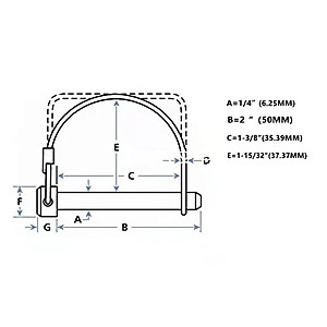 2Pcs Shear Pin Kit for 88291000MA 1501227MA 760875MA E13 Briggs & Stratton and SnowBlowers