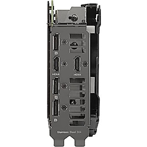 ASUS TUF Gaming NVIDIA GeForce RTX 3060 V2 OC Edition Graphics Card (PCIe 4.0, 12GB GDDR6, HDMI 2.1, DisplayPort 1.4a, Dual Ball Fan Bearings, Military-Grade Certification, GPU Tweak II)