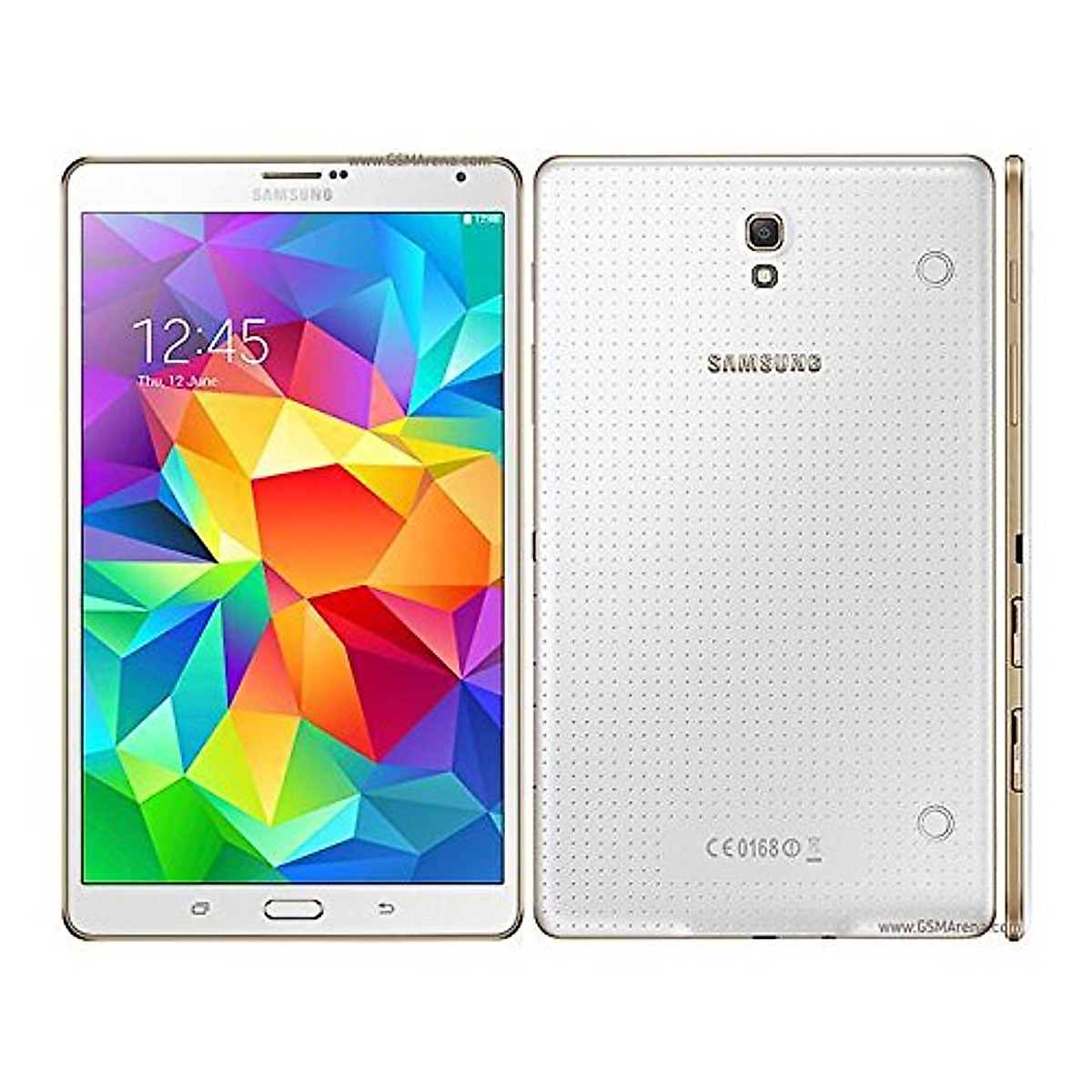 Samsung Galaxy Tab S SM-T700 16 GB Tablet - 8.4" - Wireless LAN - Samsung Exynos 1.90 GHz - Dazzling White - 3 GB RAM -