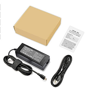 45W Type C USB C Laptop Charger Adapter Fit for Dell XPS 13 9333 9370 9360 9350 9365 9380 Latitude 13 3380 3390 3379 7350 7368 7370 7389 7390 2-in-1 Latitude 14 5490 7490 Latitude 15 5590 7569 Series