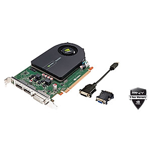 NVIDIA Quadro 2000 by PNY 1GB GDDR5 PCI Express Gen 2 x16 DVI-I DL and Dual DisplayPort OpenGL, Direct X, CUDA and OpenCL Professional Graphics Board, VCQ2000-PB