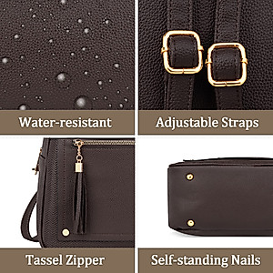 Montana West Small Backpack Purse for Women Anti Theft Backpack with Secured Zipper & Tassel