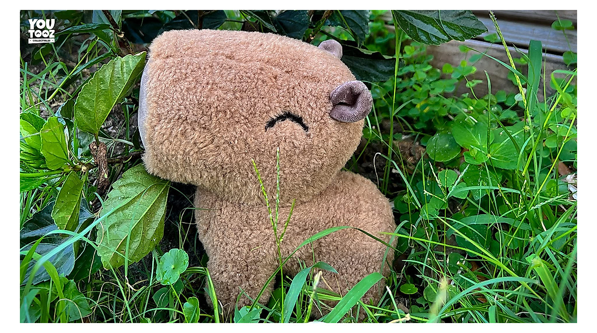 YouTooz Capybara Plush 9" - Super Soft, Adorable Animal Collectible