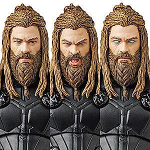 MAFEX No. 149 THOR Thor (Endgame Ver.) Total Height: Approx. 6.3 inches (160 mm), Painted Action Figure