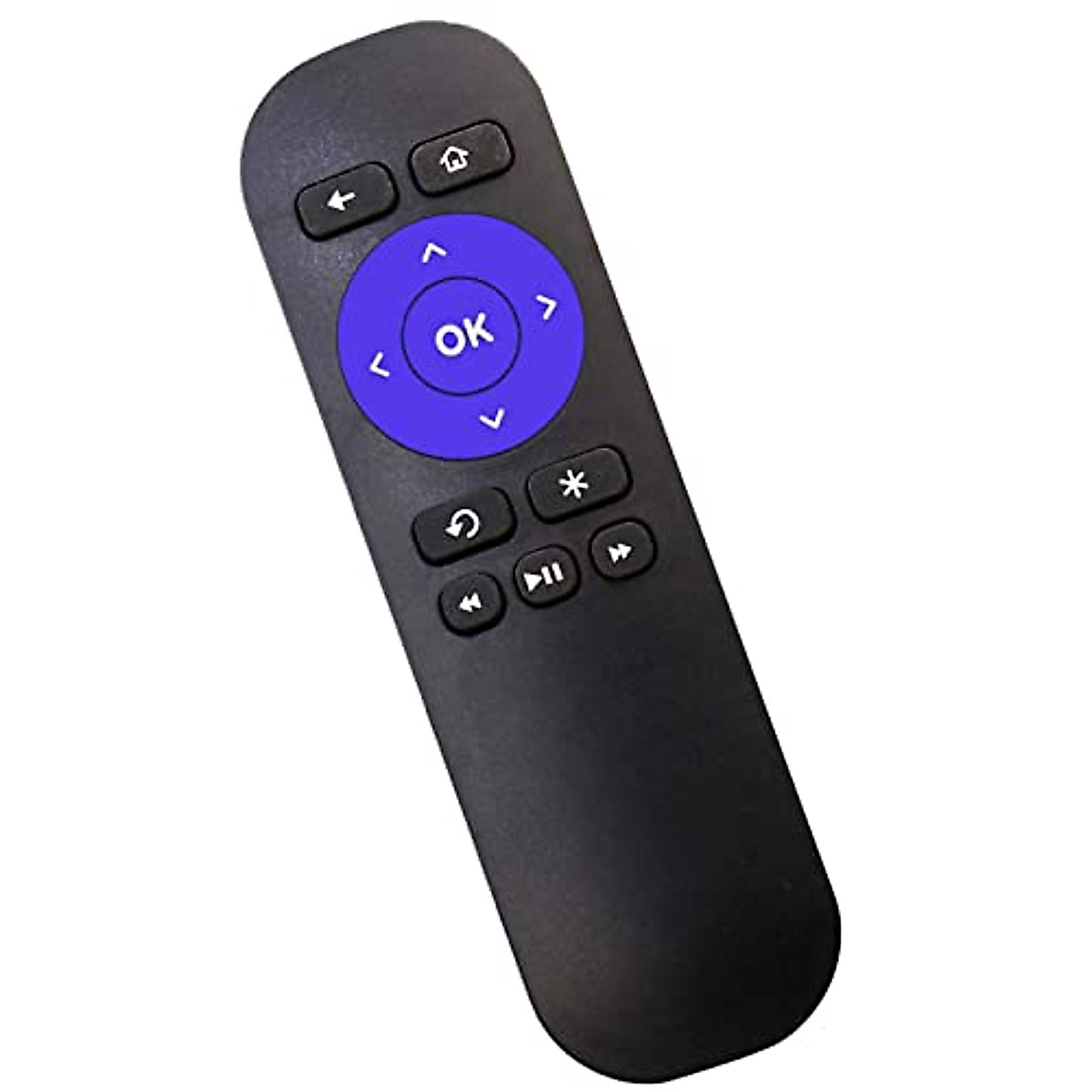 Smartby Replacement Remote Control Compatible with Roku Models Roku 1 (Lt, Hd); Roku 2 (Xd, Xs); Roku 3 (Do NOT Support Roku Streaming Stick, Hdmi Stick and Game) Function 100% Same As Original