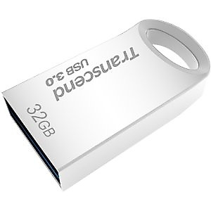 Transcend 32GB JetFlash 710 USB 3.1/3.0 Flash Drive (TS32GJF710S), Silver