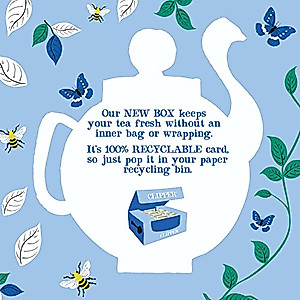 Clipper Tea, Black Tea Assam Blend, Fairtrade, Organic, Plant-Based, Decaf British Tea, 1 Pack, 80 Unbleached Tea Bags