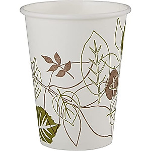 Dixie 12 oz. Paper Hot Coffee Cup by GP PRO (Georgia-Pacific), Pathways, 2342WS, 500 Count (25 Cups Per Sleeve, 20 Sleeves Per Case), Whimsy