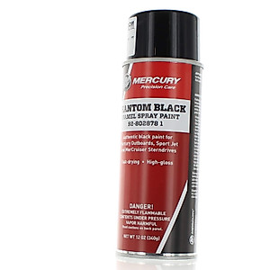 Mercury Marine Mercury Mercruiser OEM Phantom Black Spray Paint 12oz. Aerosol Can 92-8028781