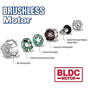 ACDelco Cordless G12 Series BRUSHLESS Li-ion 12V MAX. Ratchet Wrench (1/2) Tool Kit, 2-Pack Lithium-Ion Batteries