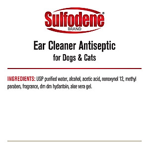 Sulfodene Ear Cleaner for Dogs & Cats 4oz