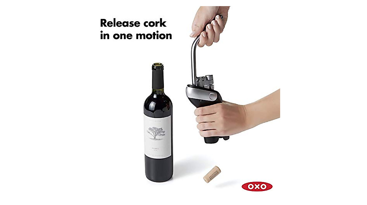 OXO Steel Corkscrew – Effortless Cork Removal