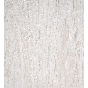 Lativo White Wood Contact Paper for Cabinets and Drawers Wood Grain Wallpaper Peel and Stick Wallpaper for Furniture Shelf Liner Self-Adhesive Wallpaper Vinyl Waterproof Easy to Install/Clean 18"×118"