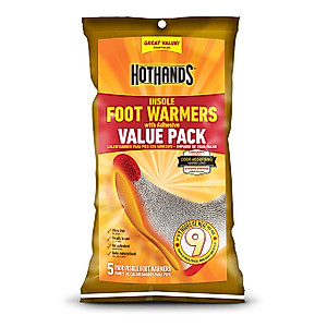 Hothands Insole Foot Warmer -Individually Packed - 10 pairs