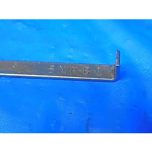 Dumont 5mm-B HSS Keyway Broach 5mm Wide 5 mm B 6 3/4 OAL .1969 USA - TH0600CT2