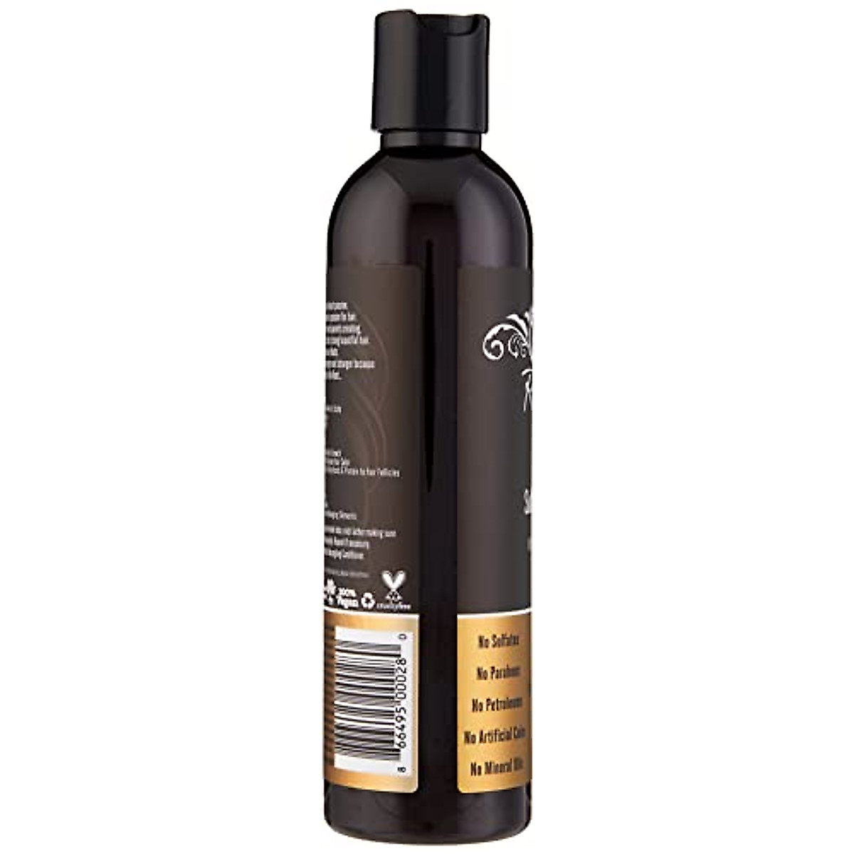 Rucker Roots Smoothing Sulfate Free Shampoo |Ginger, Turnip, Carrot Root Oils| For All Hair Types| Gentle Cleanser| Shea Butter| Argan Oil| Cocoa Seed Butter| Antioxidants