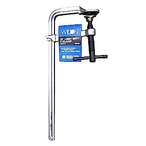 Wiltom 12-Inch Light-Duty F-Clamp, 4-Inch Throat (660S-12)