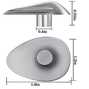Biubee 2.5 Ounces Tungsten Canopy Weight for Derby Car- 2.5 oz Canopy Weight for Easily Fine Tune Derby Cars Weight for Faster Speed