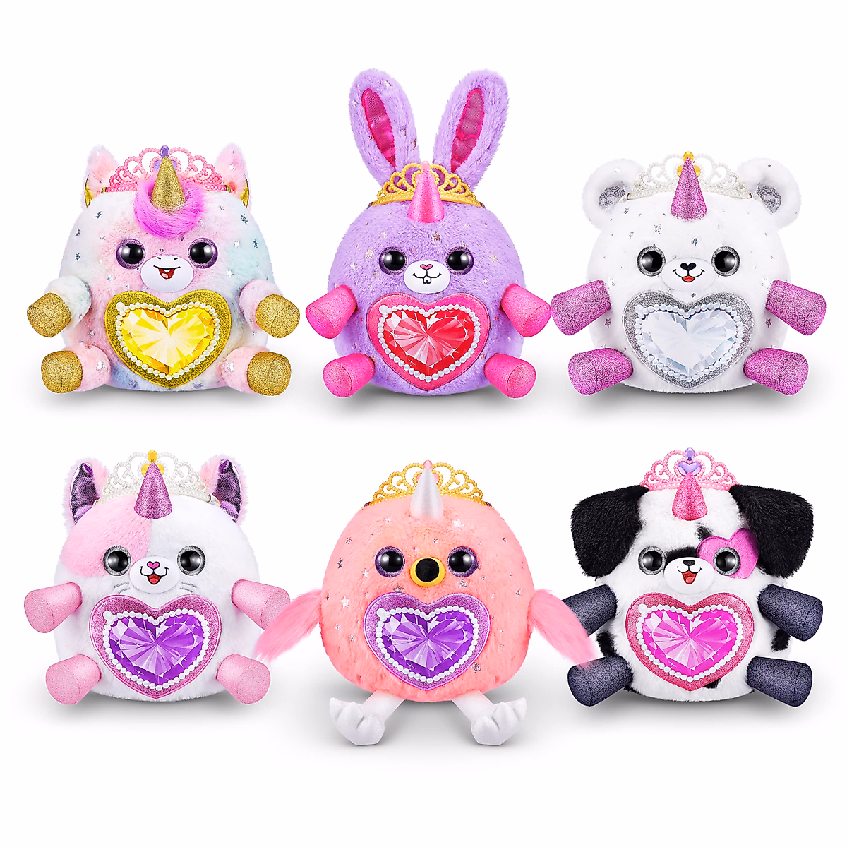 Rainbocorns Fairycorn Princess Surprise (Bear) by ZURU 11" Collectible Plush Stuffed Animal, Surprise Egg, Wearable Fairy Wings, Magical Fairy Princess, Ages 3+ for girls, Children