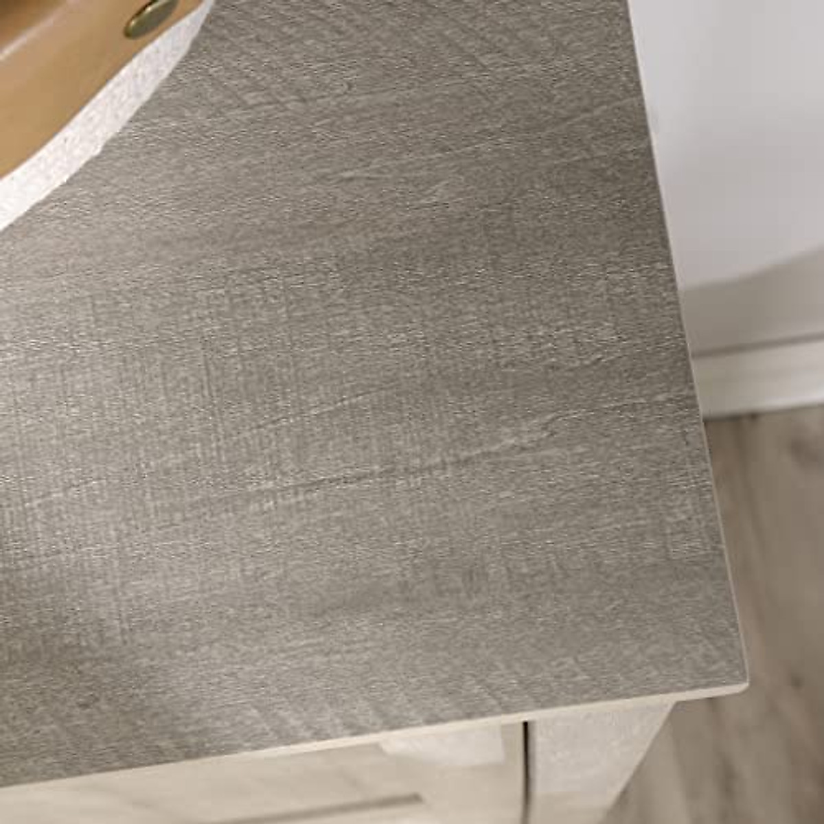 Sauder Miscellaneous Storage Sliding Door Cabinet, L: 27.09" x W: 15.39" x H: 62.99", Spring Maple Finish