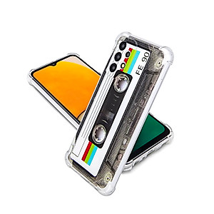 STINFIZTOL Phone Case Compatible with Galaxy A23 5G Case,80s Type Music Cassette Case Soft TPU Cover for Samsung Galaxy A23 5G