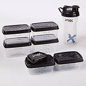 Fit & Fresh Jaxx FitPaks, Standard, Red & Black