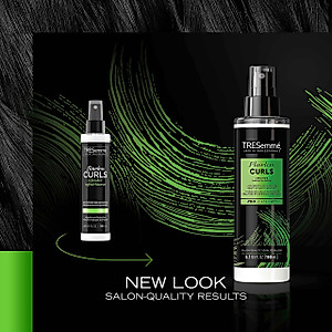 TRESemmé Pro Care Curls Shampoo and Conditioner Set Plus Flawless Curls Leave-In Conditioner Spray with Coconut Oil - Sulfate-Free Shampoo & Conditioner, Hair Care Gift Set for Women (3 Piece Set)